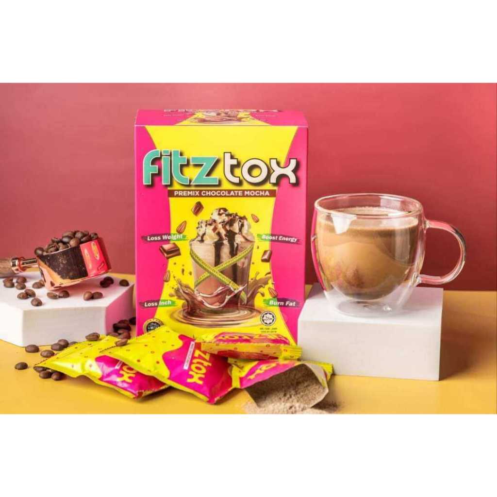 FITZTOX MOCHA 🔥ORIGINAL🔥 SLIMMING SUPPLEMENT / FIZTOX FITOX | Shopee ...