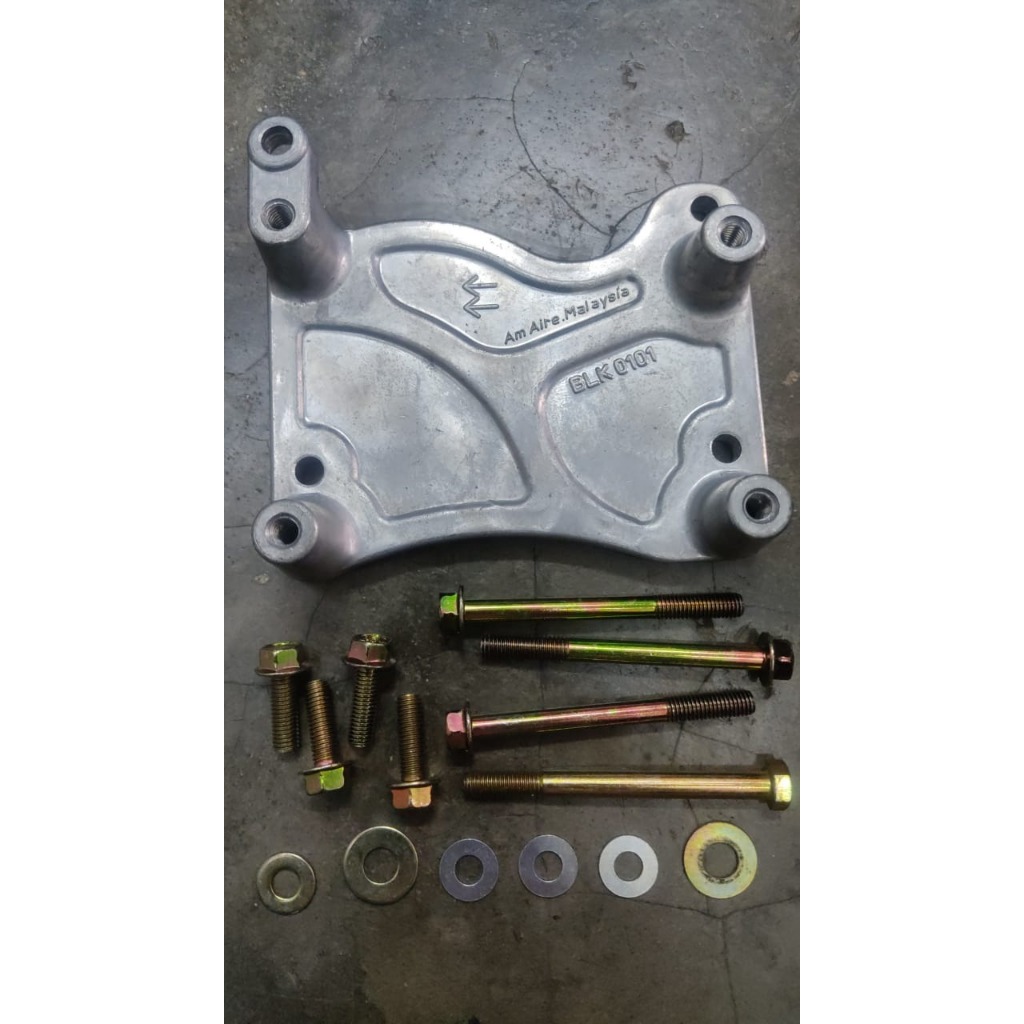 BRACKET COMPRESSOR 10S TO 10PA DENSO ND TOYOTA AVANZA 2005 F600 F601 ...