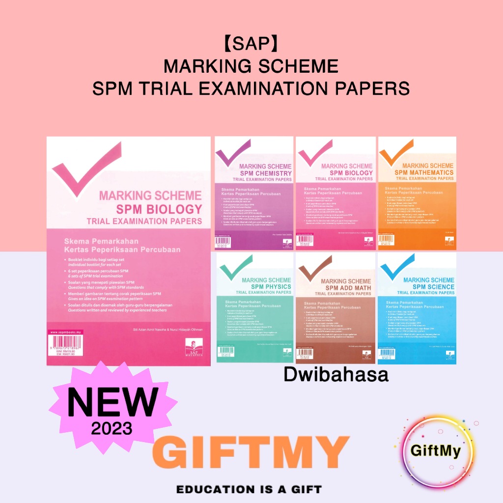【SAP】Marking Scheme SPM Trial Examination Papers Dwibahasa — Skema ...