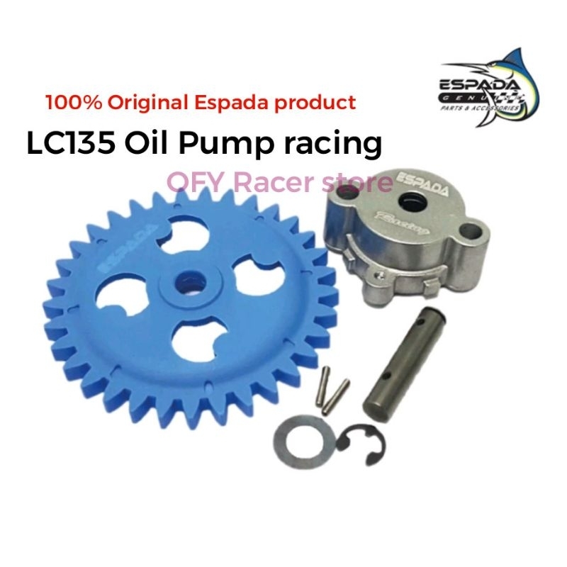 Lc135 oil pump racing Espada / Espada racing oil pump VF3i / Y15 oil ...