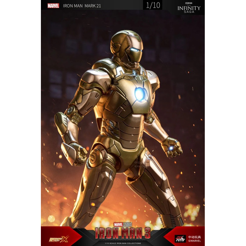 Ironman Mark 21 Action Figures / Original ZD TOYS Ironman MK21 Action ...
