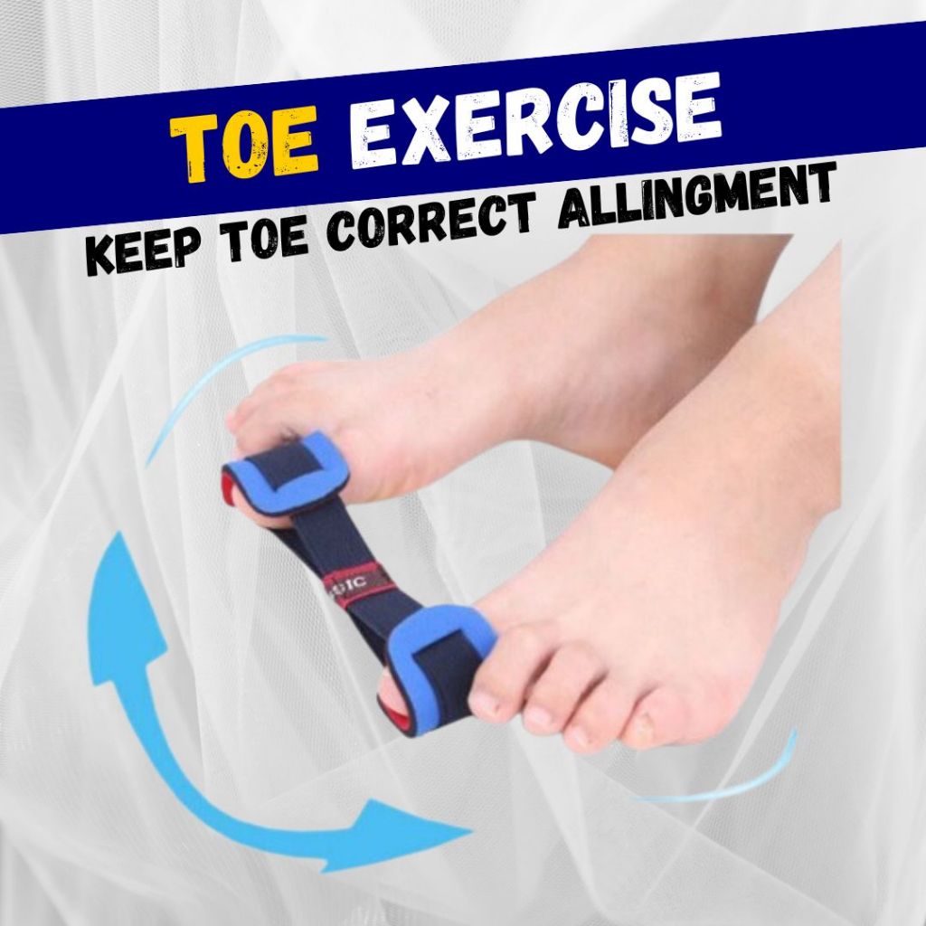 Hallux Valgus Belt Training Band Thumb Straightening Exerciser Big Toe ...