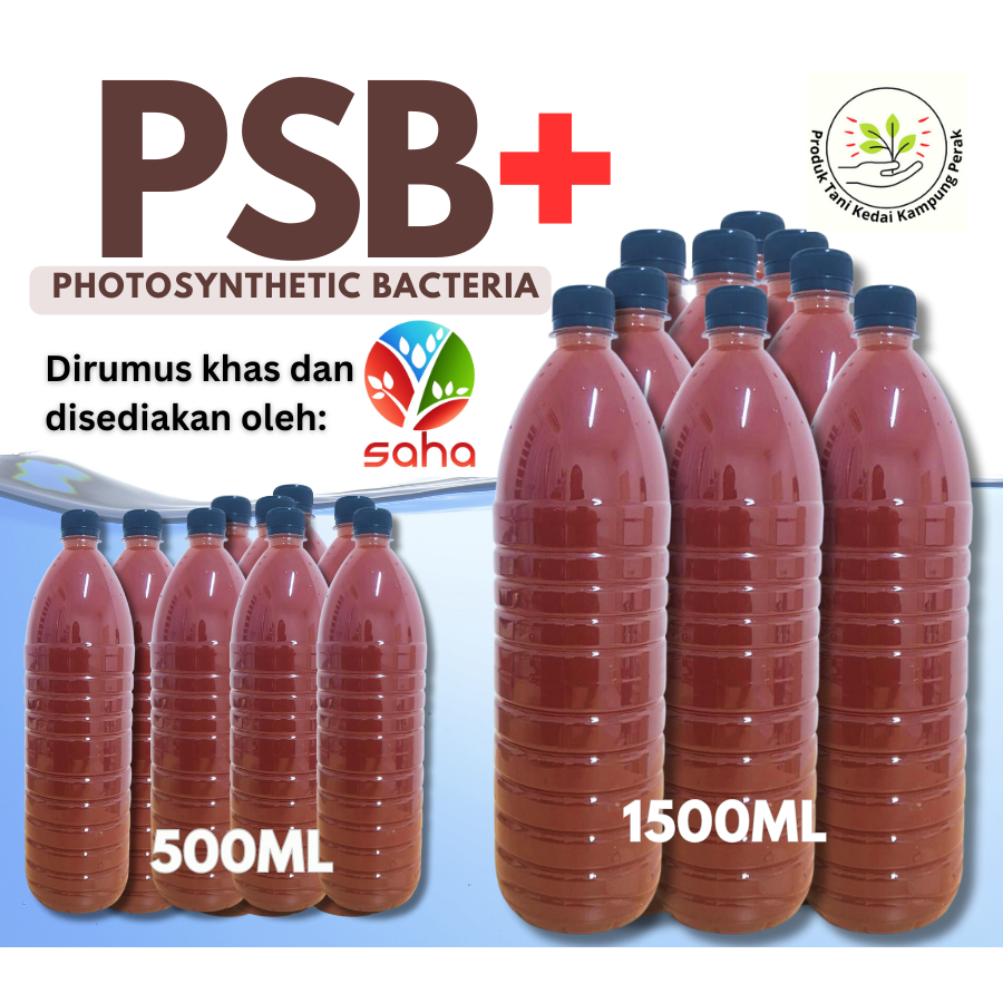 PSB Photosynthetic Bacteria Penjernih Air Akuarium Kolam dan Tangki 500ml dan 1500ml PSB+ by ...
