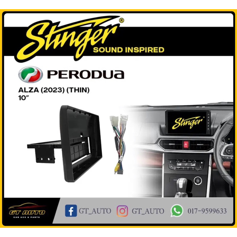 CAR ANDROID PLAYER ALL PERODUA CASING WITH PLUG & PLAY SOCKET | Shopee ...
