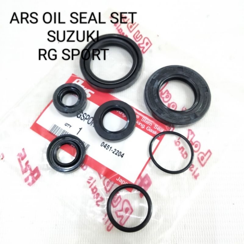 SUZUKI RG110 RGV120 RGSPORT RC80 RC100 RG SPORT RGS ARS OIL SEAL ENGINE ...