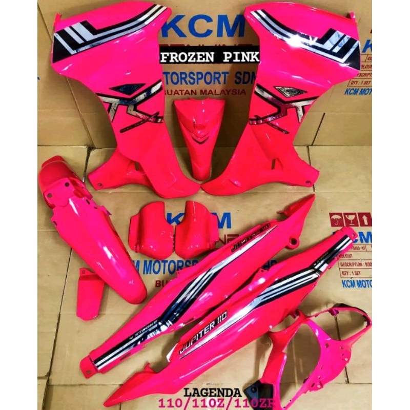 COVERSET YAMAHA LAGENDA NEW 110 110Z 110ZR STICKER CHROME (SIAP TAMPAL ...