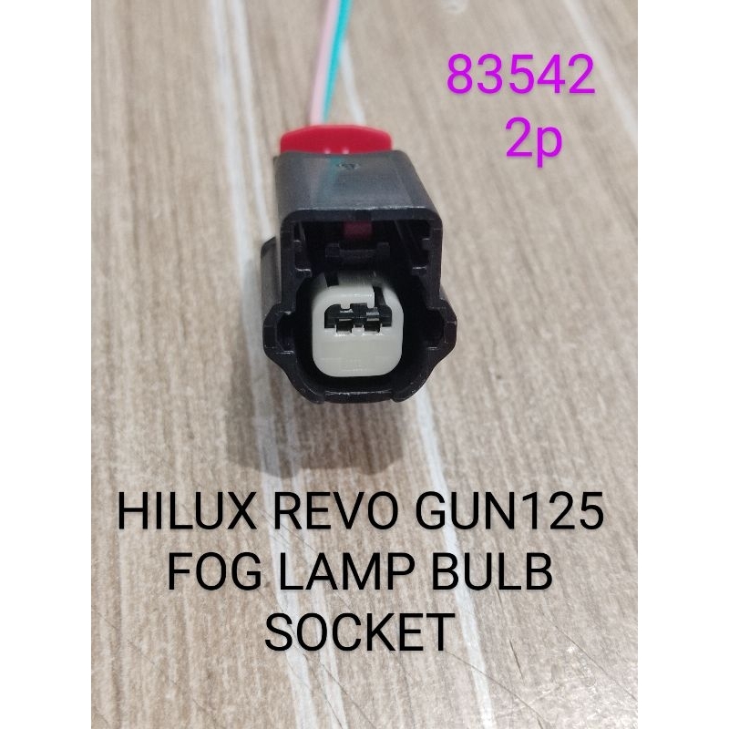 83542 HILUX REVO GUN125 FOG LAMP BULB SOCKET | Shopee Malaysia