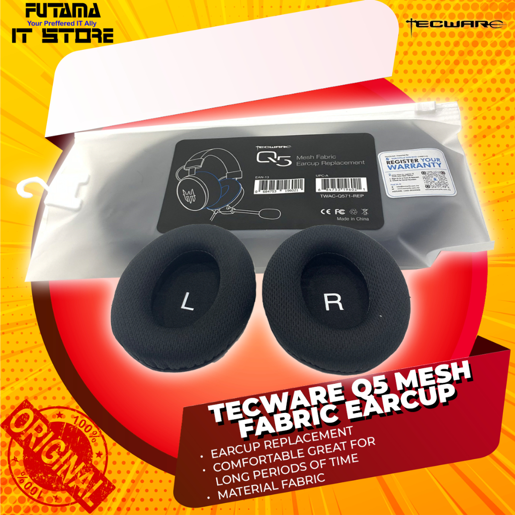 Tecware Q5 Mesh Fabric Earcup Replacement | Shopee Malaysia