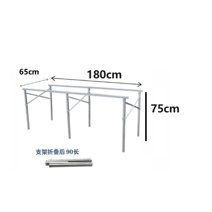 NIGHT Market Foldable Table Rack Market Folding Table Stand | Shopee ...