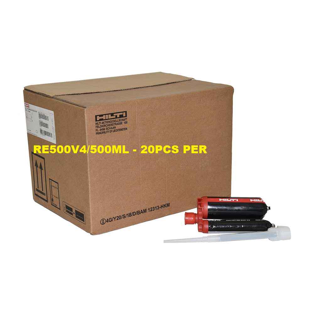 [BULK 20PCS PER BOX] Hilti RE500 v4 Hilti Re 500 500ML Injection ...