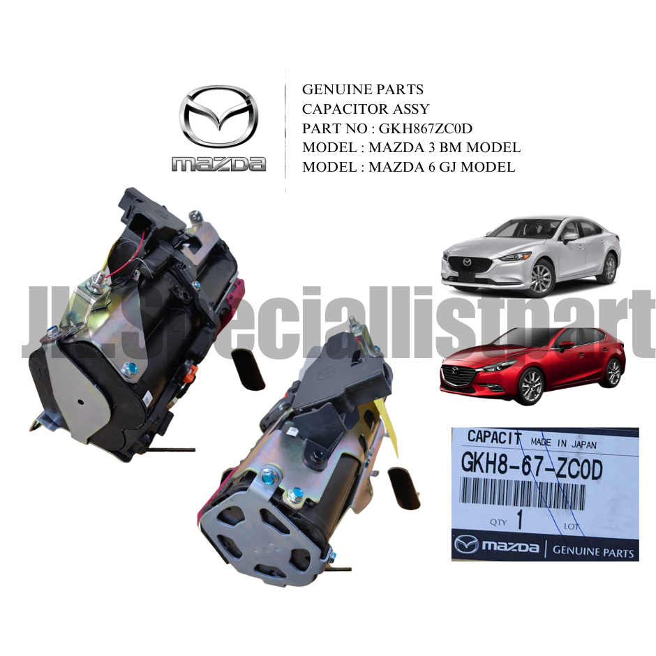 CAPACITOR ASSY _ GENUINE PARTS (ORIGINAL PARTS) [GKH8 67 ZC0C] MAZDA 6 ...