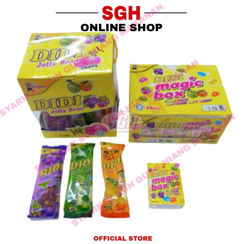 Didi jelly Bean/Magic Box Candy 24/30pcs | Shopee Malaysia