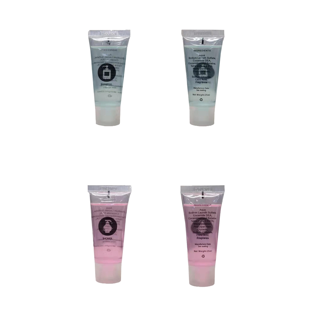 25ML 50pcs/1box Disposable Hotel Homestay Hair Shampoo & Shower Gel ...