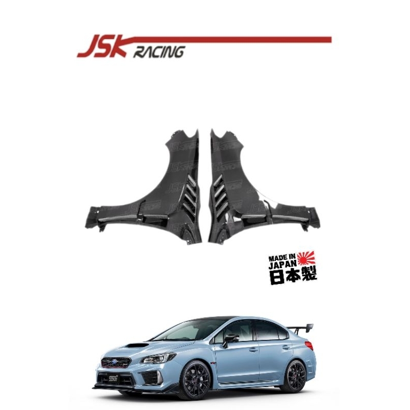 SUBARU WRX STI 11 VAB CARBON FIBER FRONT FENDER | Shopee Malaysia
