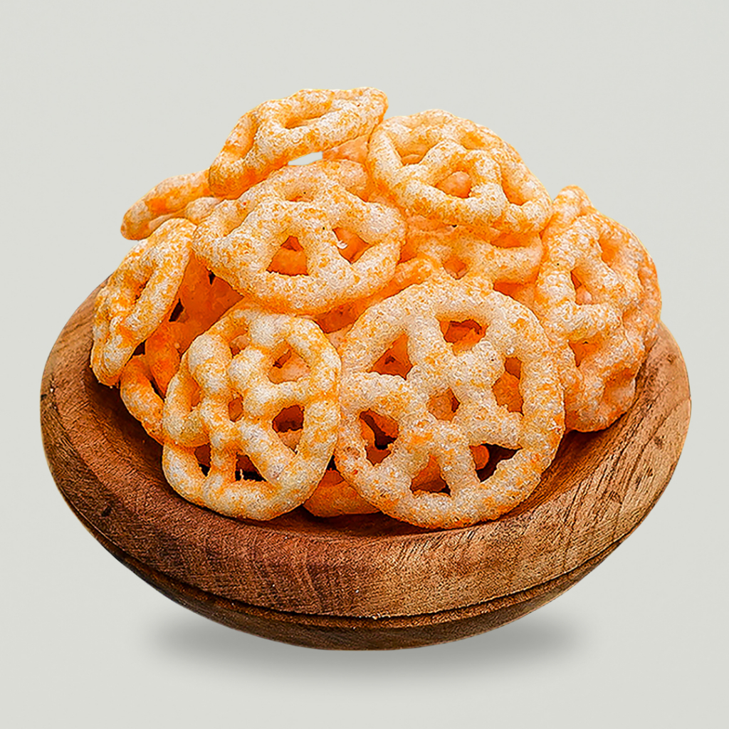 𝙆𝙚𝙧𝙚𝙥𝙚𝙠 𝙁𝙚𝙣𝙙𝙞 Keropok Roda Cheese [300g] | Shopee Malaysia