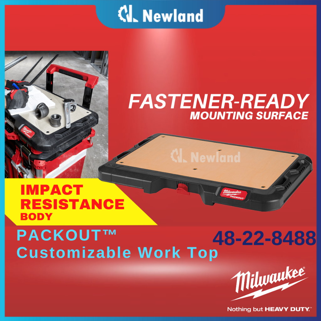 Milwaukee Packout Customizable Work Top (48-22-8488) | Shopee Malaysia