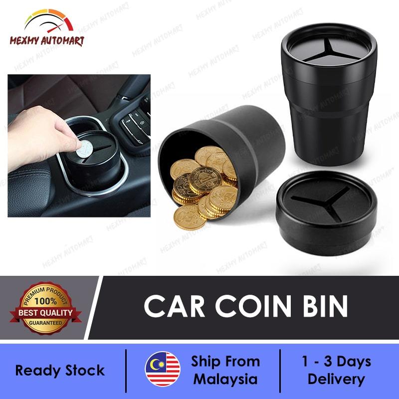Multifunctional Car Mini Coin Bin Tissue Pen Holder Organizer Container ...