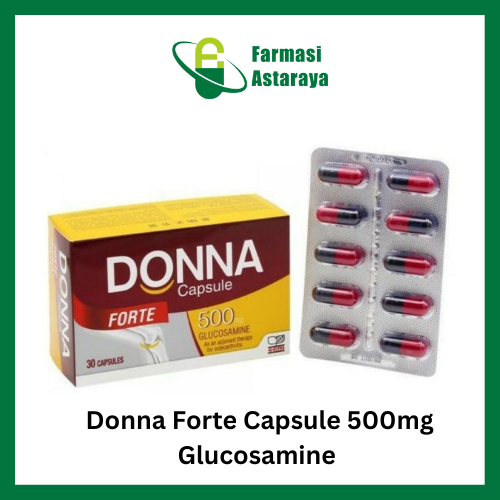 Donna Forte Capsule 500mg Glucosamine 30 Capsules | Shopee Malaysia