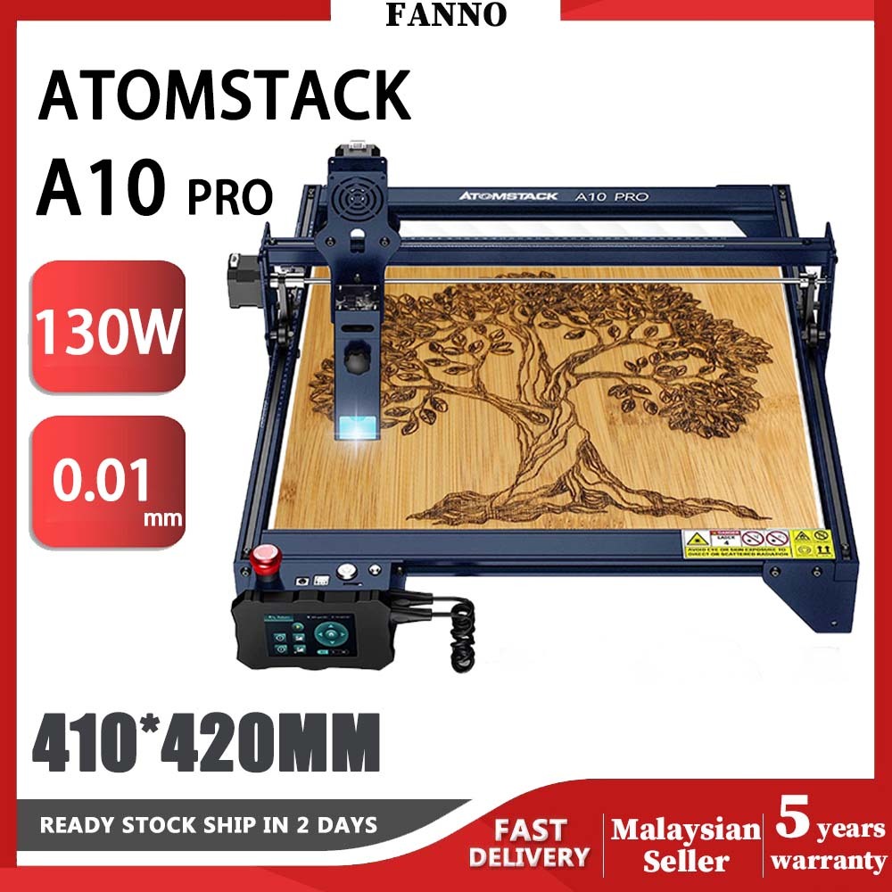 ATOMSTACK A10 Pro Laser Engraver Desktop DIY Engraving Cutting Machine ...