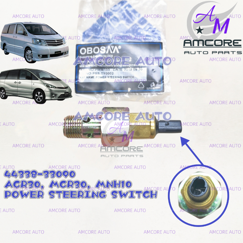 TOYOTA ESTIMA ACR30 / MCR30 / ALPHARD MNH10 - POWER STEERING OIL SWITCH ...