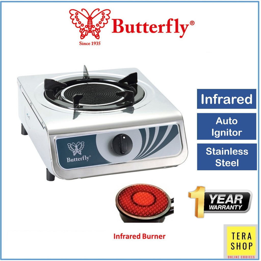 Butterfly BGC-10 Infrared Single Burner Gas Stove | Shopee Malaysia