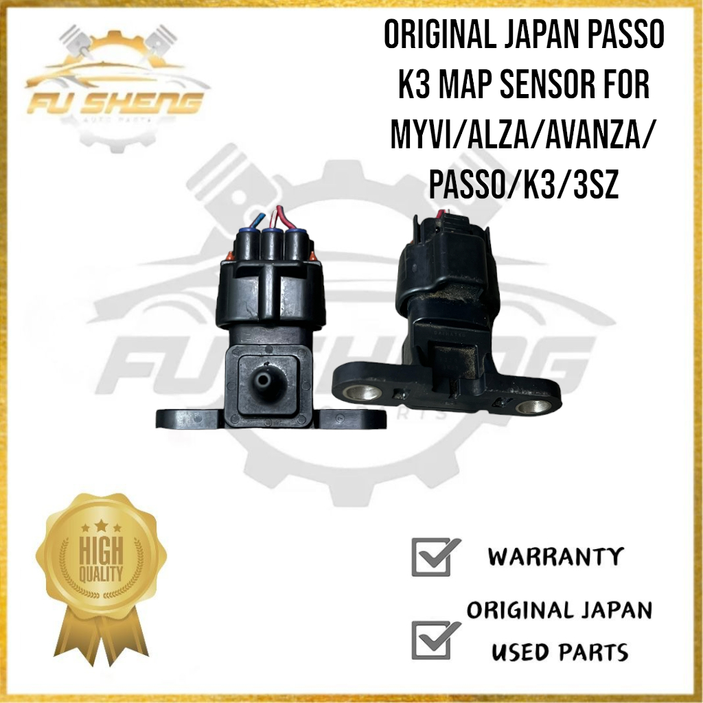 Original Japan Passo K3 Map Sensor For Myvi/Alza/Avanza/Passo/K3/3SZ ...