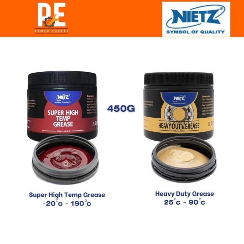 NIETZ HEAVY DUTY GREASE SERIES LITHIUM GREASE HIGH TEMPERATURE GREASE ...