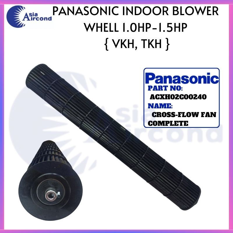 PANASONIC BLOWER WHELL 1.0HP-1.5HP { VKH, TKH } (ACXH02C00240) | Shopee ...