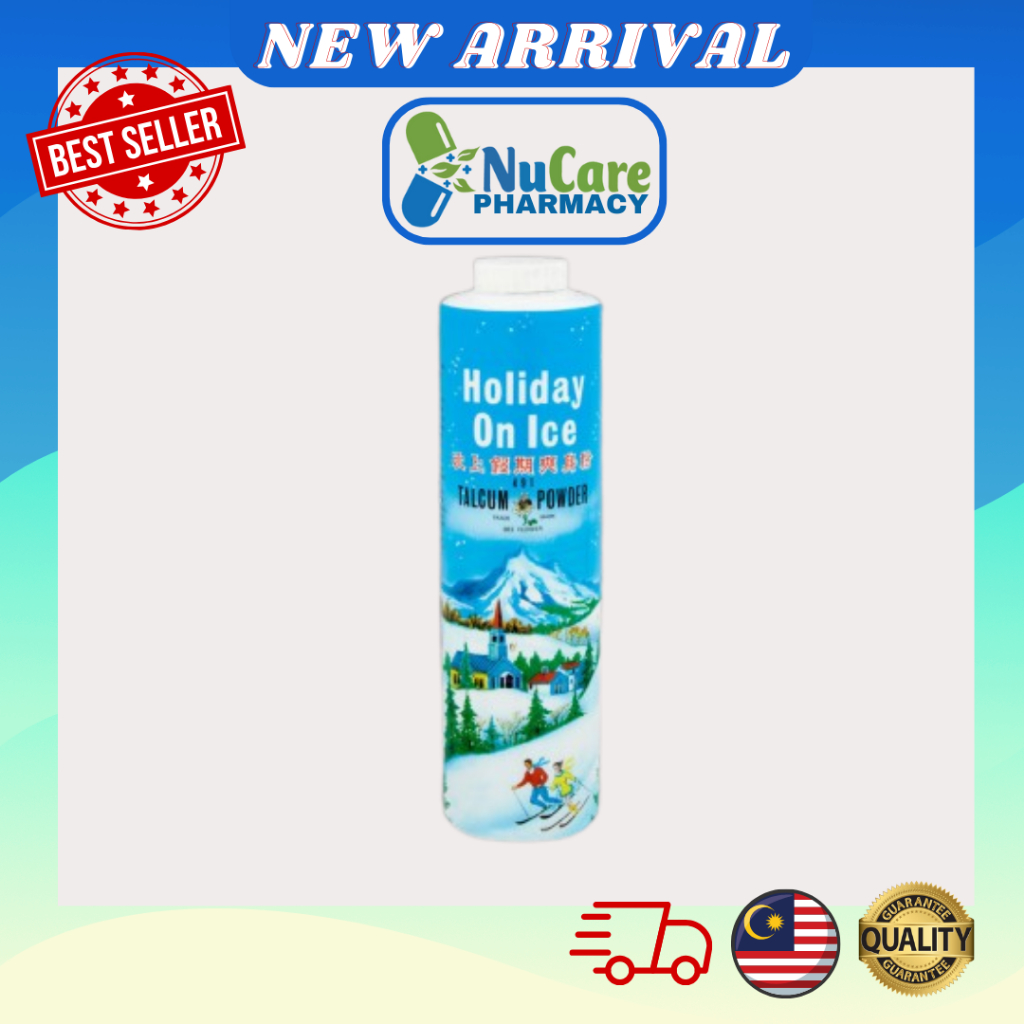 Holiday On Ice Talcum Powder (400g) | Shopee Malaysia