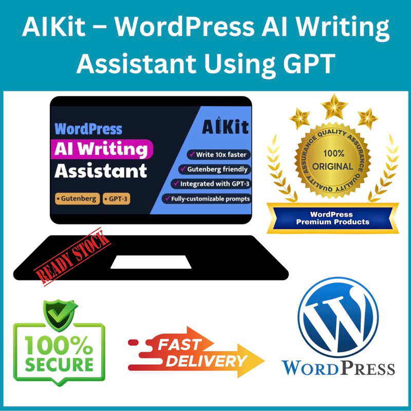 AIKIT - WordPress AI Writing Assistant Using GPT (100% Original) | Shopee Malaysia