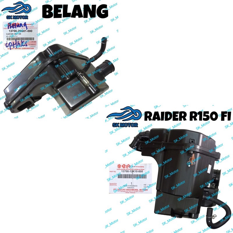 Suzuki RAIDER R 150 FI / BELANG 150 Original Air Filter Box Cleaner ...
