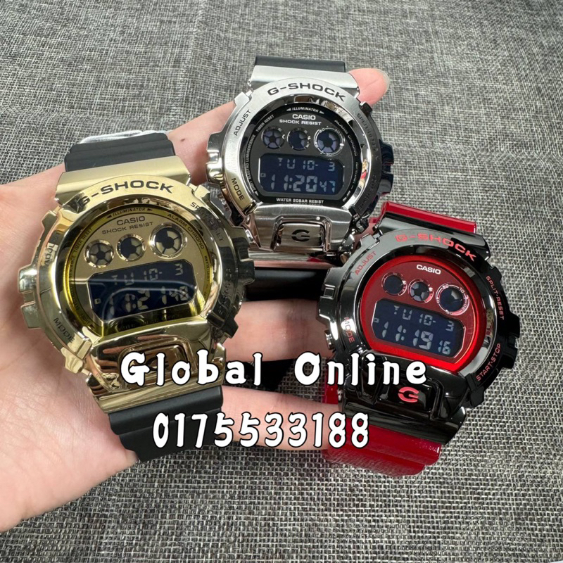100% ORIGINAL CASIO G-SHOCK GM-6900-1 / GM-6900B-4 / GM-6900G-9 / GM ...