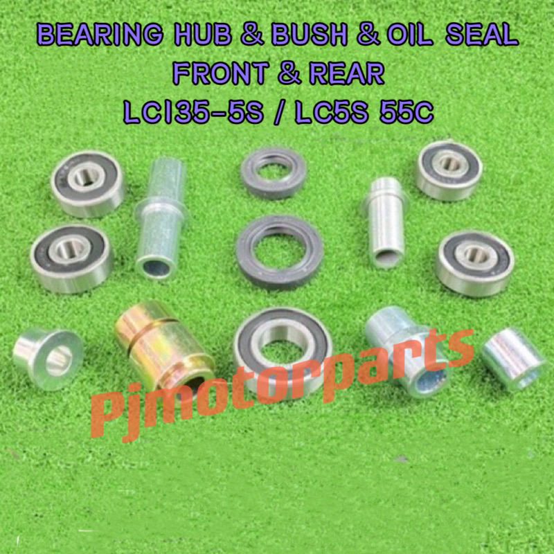 LC135 5S 5-SPEED LC5S - Front Rear Bearing Hub Rim Spocket Spoket Bush ...