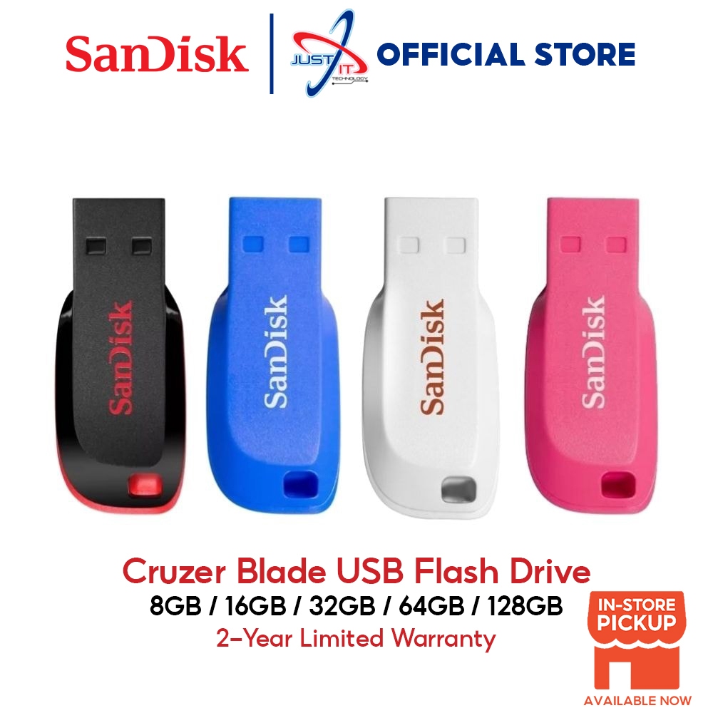 SANDISK CRUZER BLADE (CZ50) PENDRIVE USB 2.0 FLASH DRIVE (8GB / 16GB ...