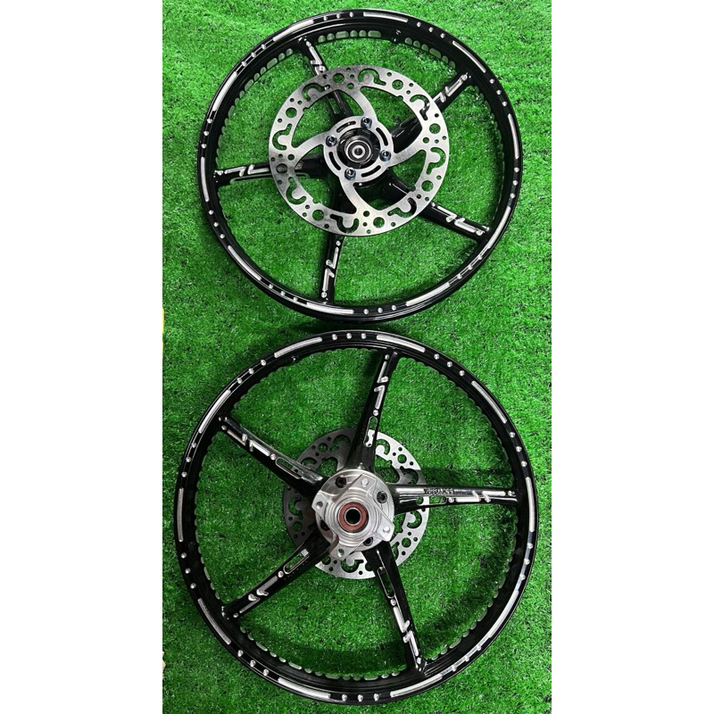 ZIAN SIAM SPORT RIM CNC 5 BATANG MODEL 522 Y15ZR V1/ V2 -Y16(1.6/1.6-17 ...