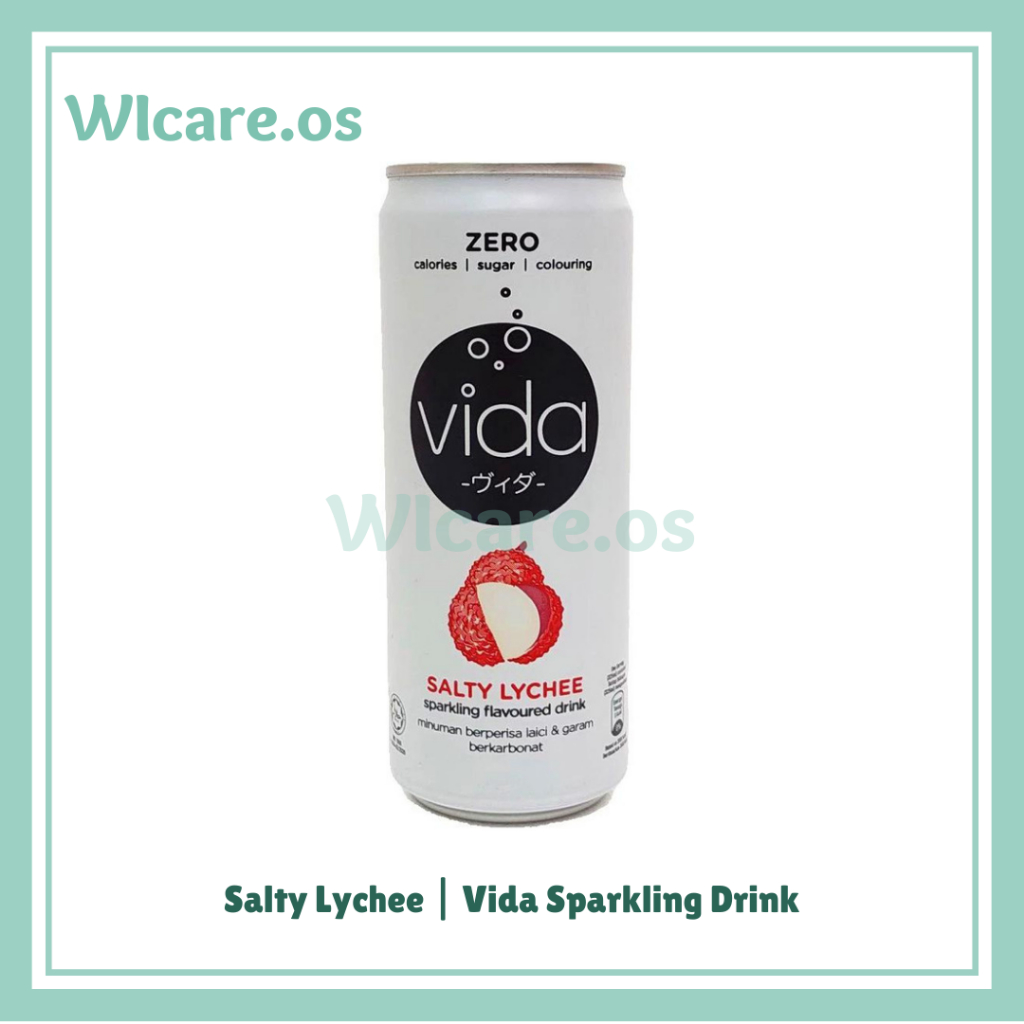 Salty Laychee | Vida Sparkling Drinks | Shopee Malaysia