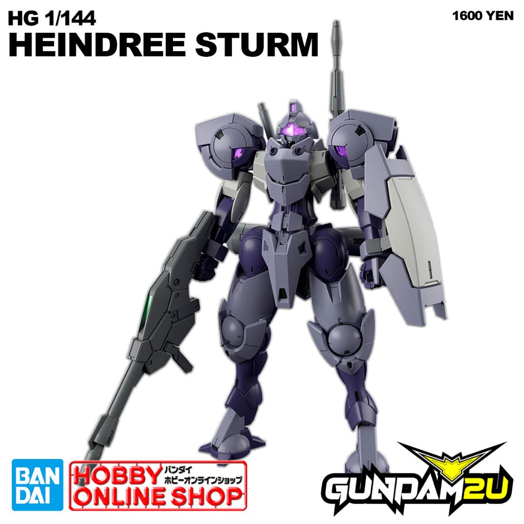 BANDAI HG 1/144 Heindree Sturm - High Grade 22 Gundam The Witch From ...