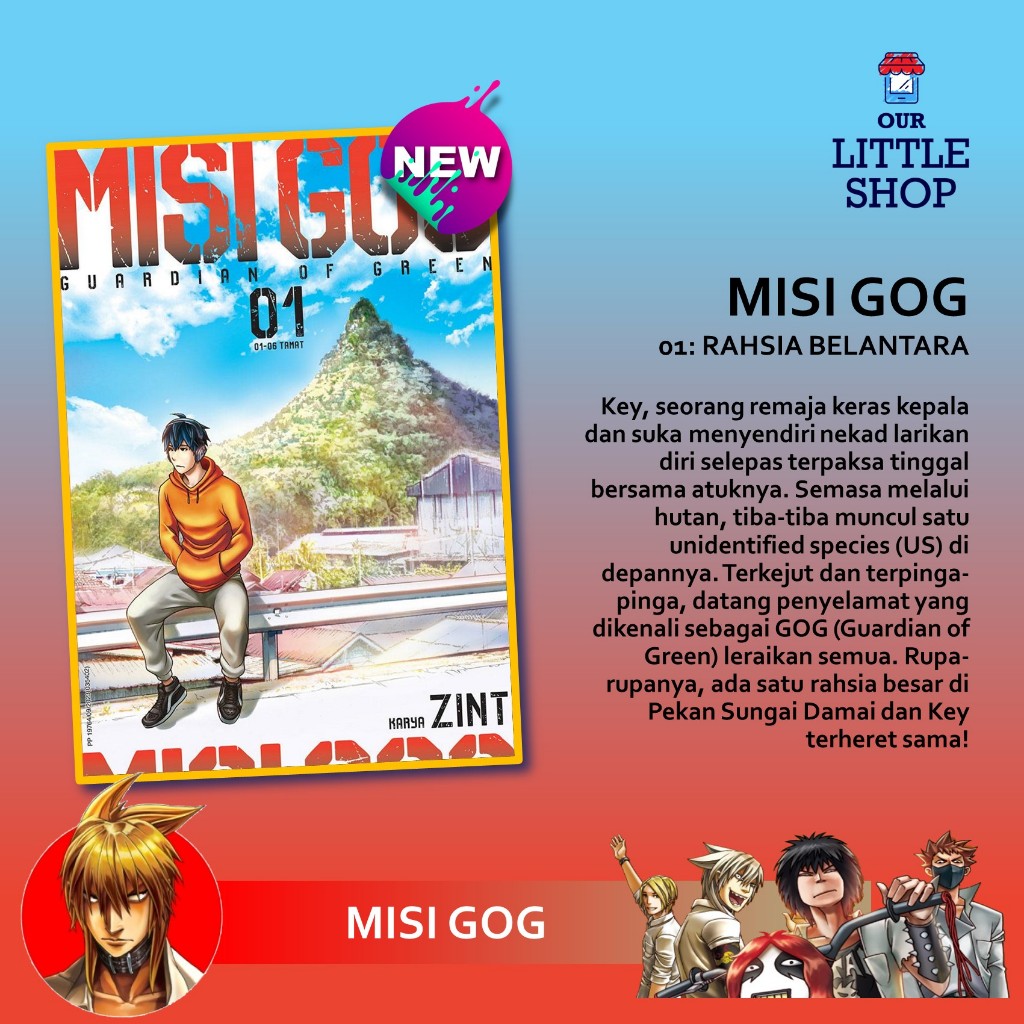 MISI GOG 01 - 06 TAMAT [GEMPAK STARZ SIRI AKSI KARYA ZINT] | Shopee ...