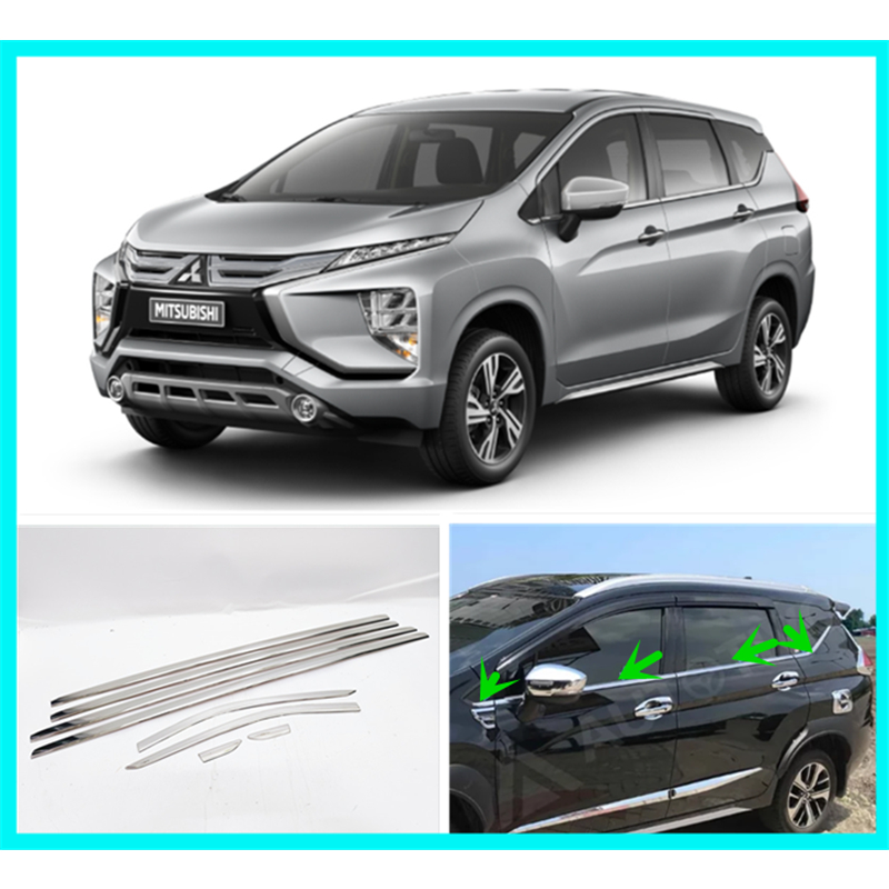 MITSUBISHI XPANDER 2018 - 2022 WINDOW MOULDING CHROME/WINDOW TRIM ...