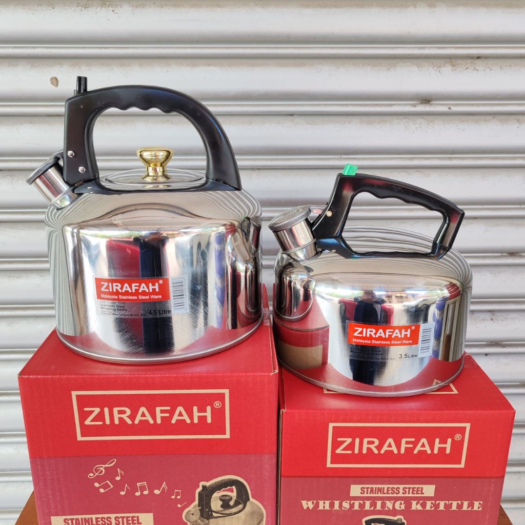 ZIRAFAH STAINLESS STEEL WHISTLING KETTLE | Shopee Malaysia ZIRAFAH STAINLESS STEEL WHISTLING KETTLE | Shopee Malaysia