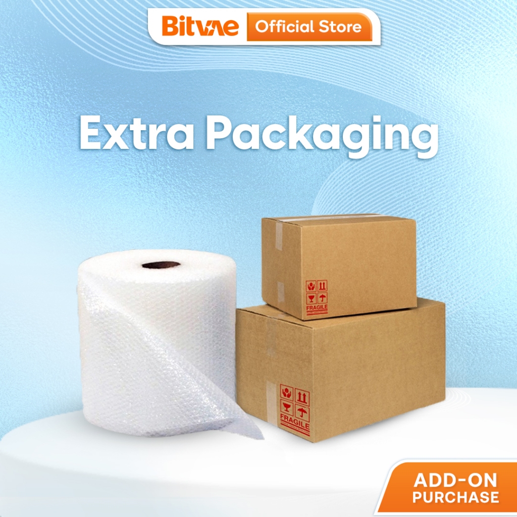 Extra Protection Packaging – ADD ON Extra Protection Bubble Mailer/Bubble Wrap or Carton Box ...