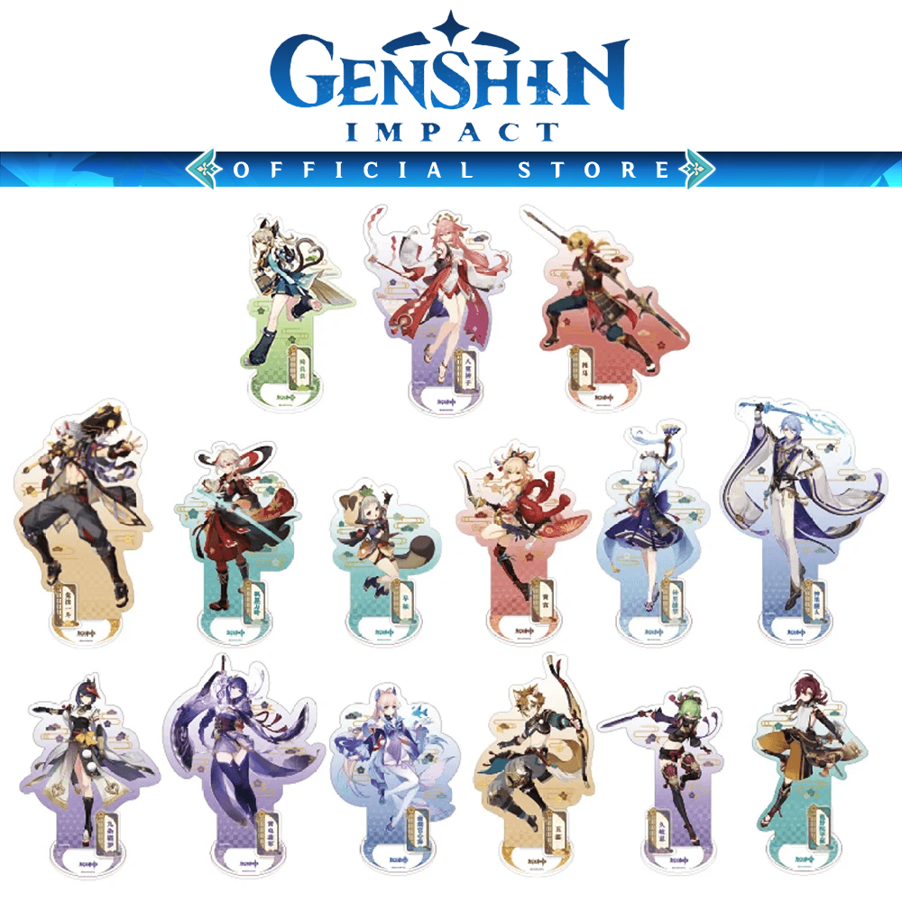 miHoYo Genshin Impact Character Acrylic Stand Inazuma Series | Shopee ...