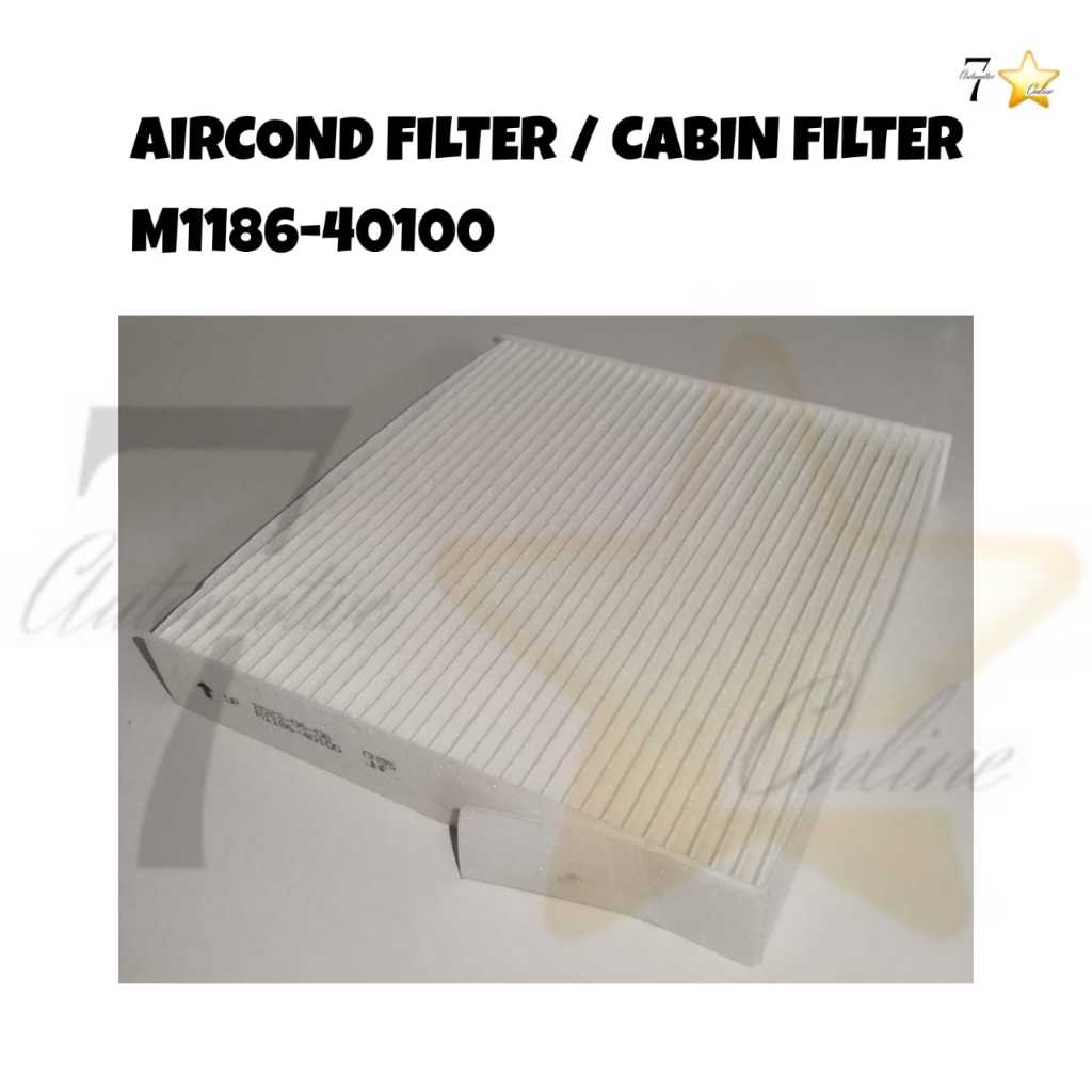 PROTON X70 CABIN FILTER AIRCOND FILTER M1186-40100 | Shopee Malaysia