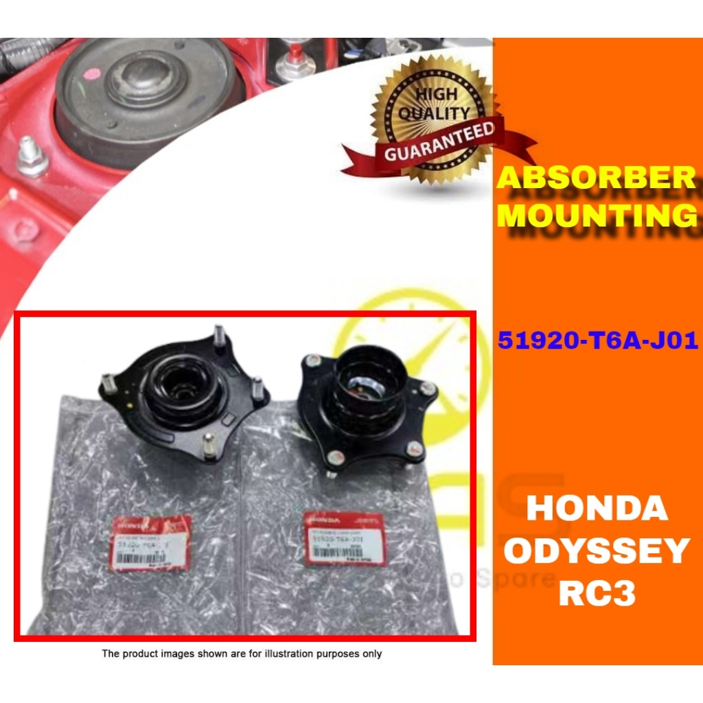 ( 100% ORIGINAL JAPAN ) HONDA Odyssey T6A RC1 2.4 2014-2019 Front RH / LH *1PC Absorber Mounting ...