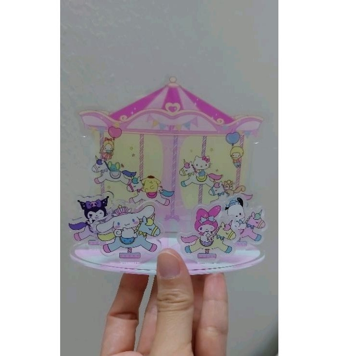 New Sanrio Carousel Stand(Acrylic) | Shopee Malaysia
