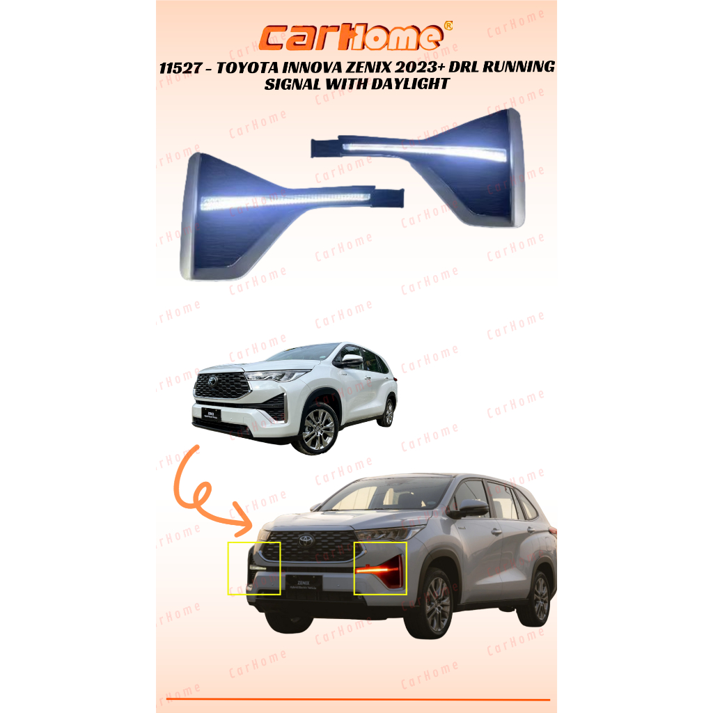 Toyota Innova Zenix (2023) Daylight LED DRL Daytime Running Light Light ...