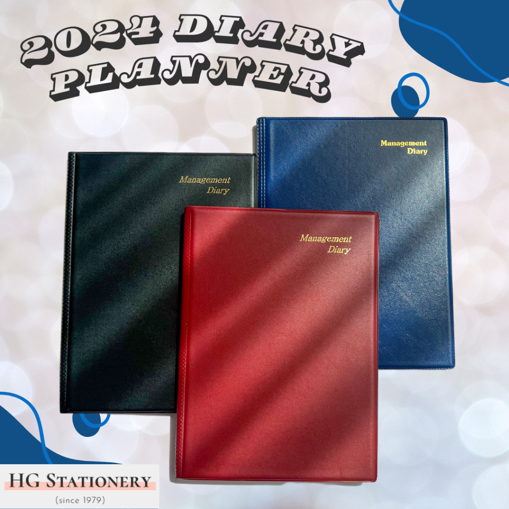 2025 Big Size PVC Cover Management Planner Journal Diary - Daily ...