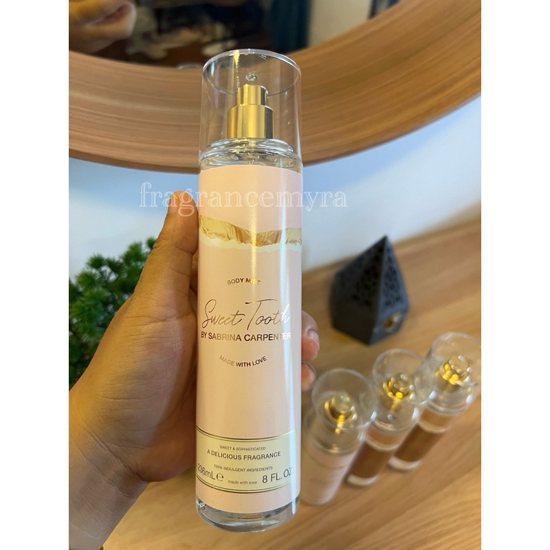 SABRINA CARPENTER SWEET TOOTH & CARAMEL DREAM BODY MIST 236ML | Shopee ...