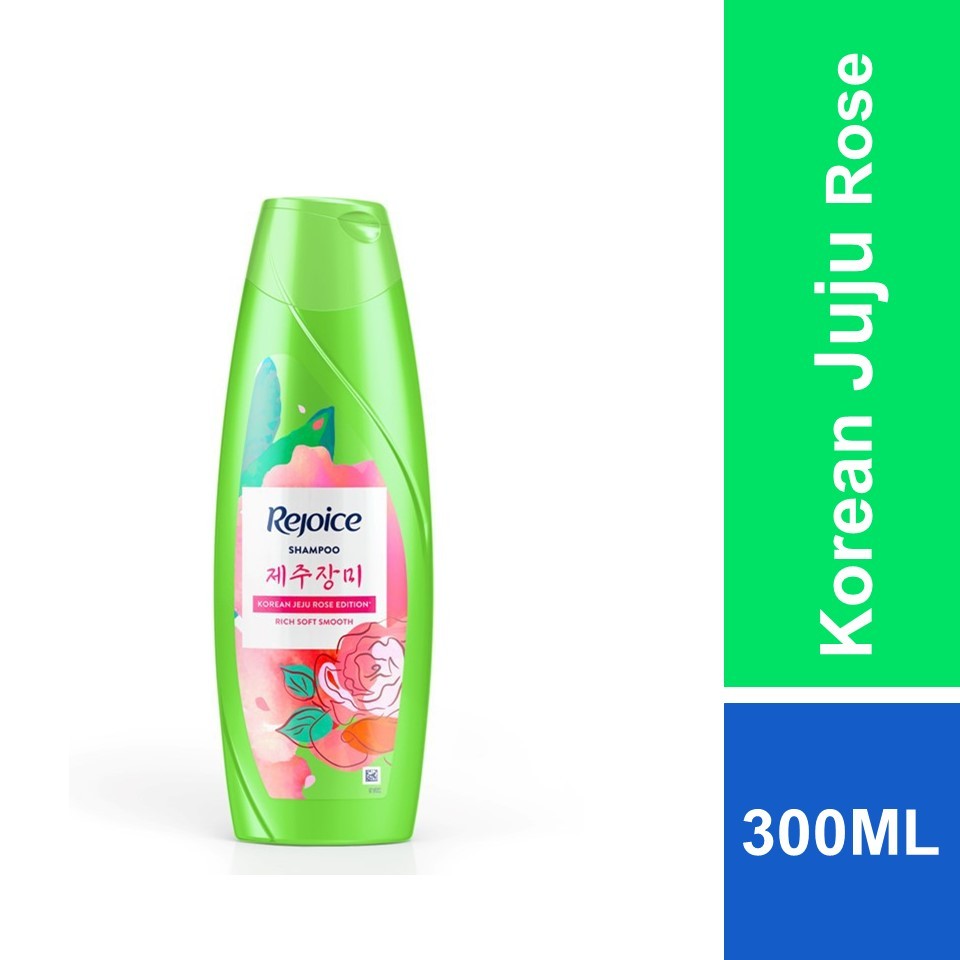 Rejoice Korean Jeju Rose Edition Rich Soft Smooth Shampoo 300ml | Shopee Malaysia