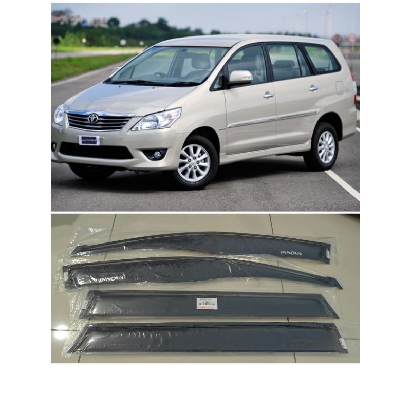 Toyota Innova old model oem original door visor small big window visor ...
